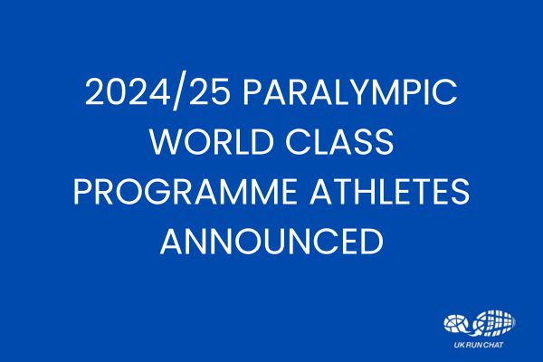 2024/25 Paralympic World Class Programme athletes announced